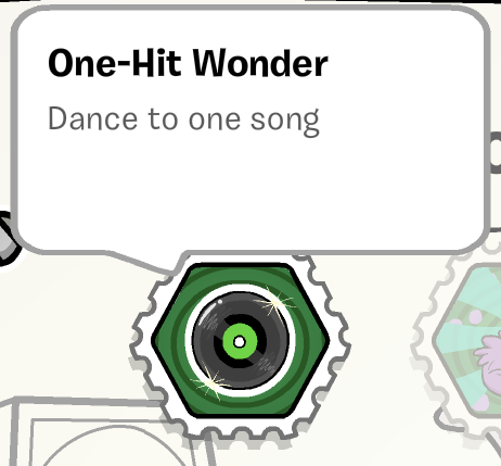 One-Hit Wonder Stamp | New Club Penguin Wiki | Fandom