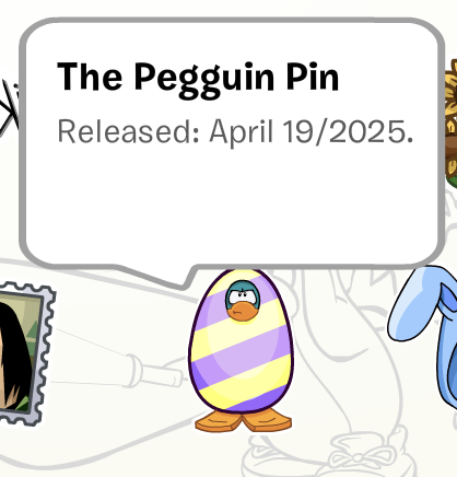 The Pegguin Pin | New Club Penguin Wiki | Fandom