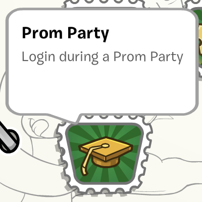 Prom Party Stamp | New Club Penguin Wiki | Fandom