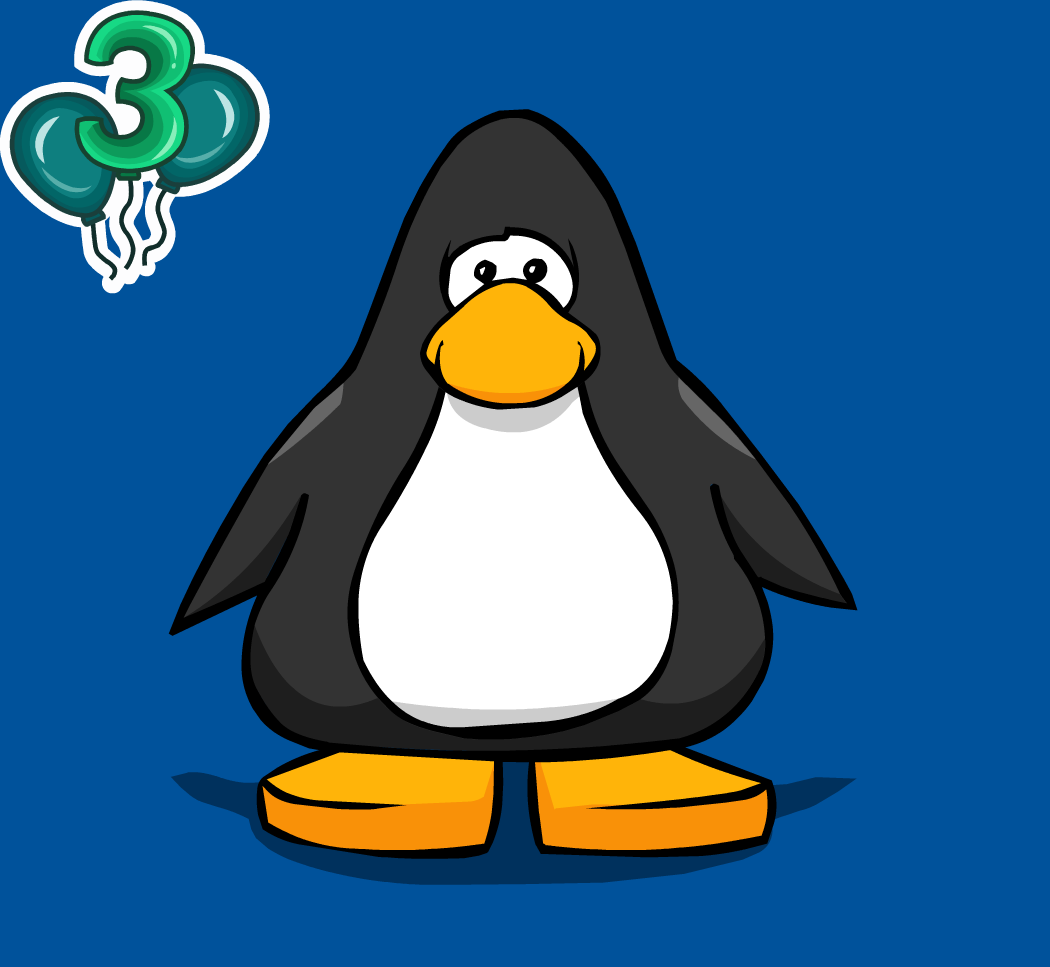 Third Anniversary Pin | New Club Penguin Wiki | Fandom