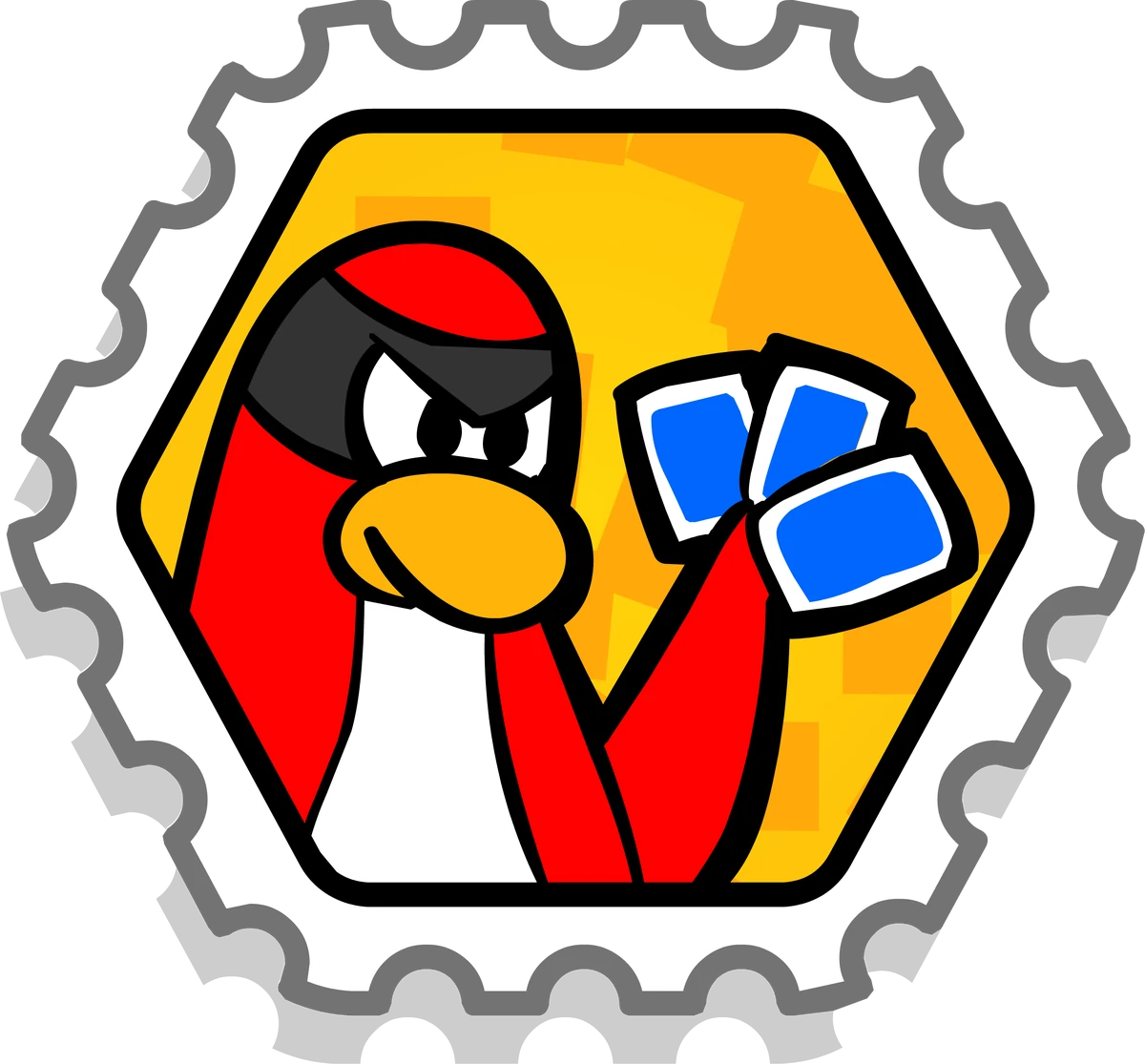 Flawless Victory Stamp | New Club Penguin Wiki | Fandom