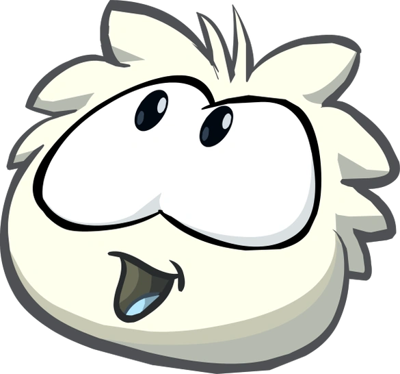 White Puffle | Club Penguin Wiki | Fandom