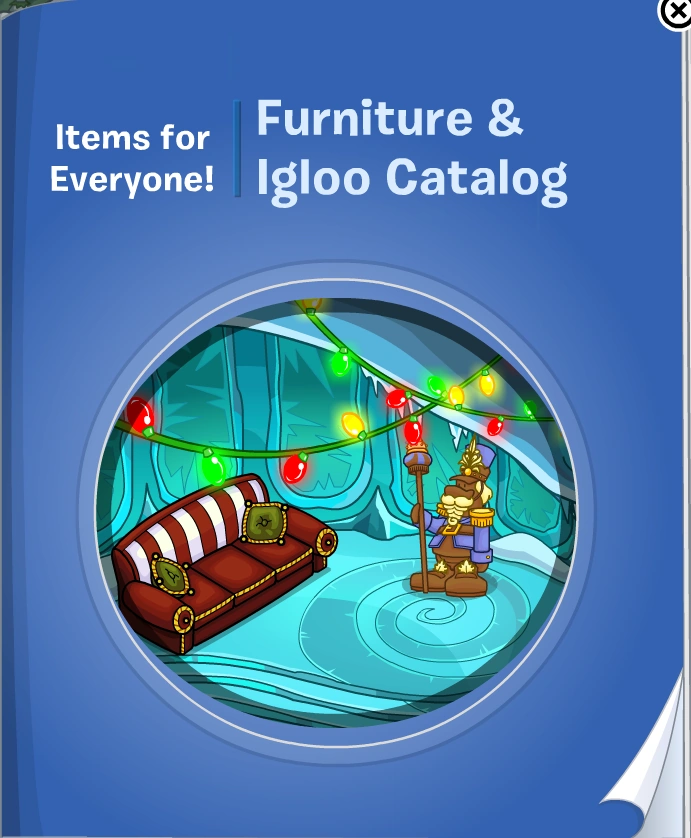 Furniture and Igloo Catalog December 2025 | New Club Penguin Wiki | Fandom
