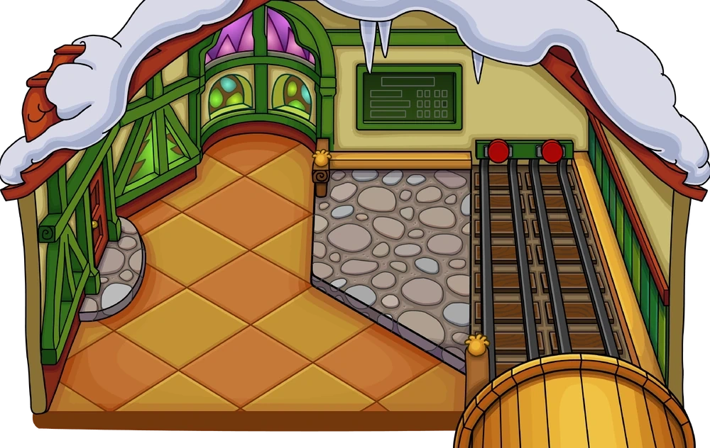 Train Station Igloo | New Club Penguin Wiki | Fandom