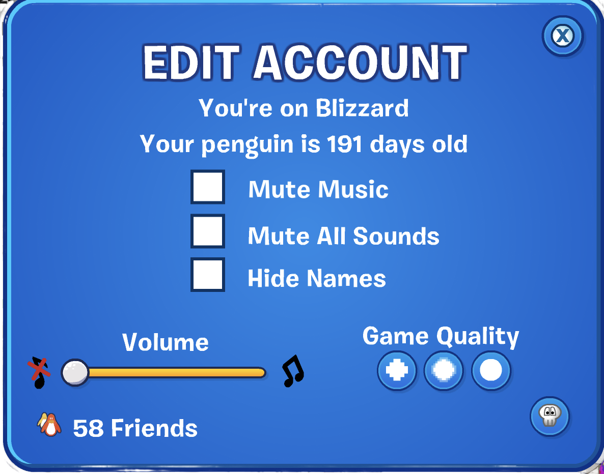 Settings New Club Penguin Wiki Fandom