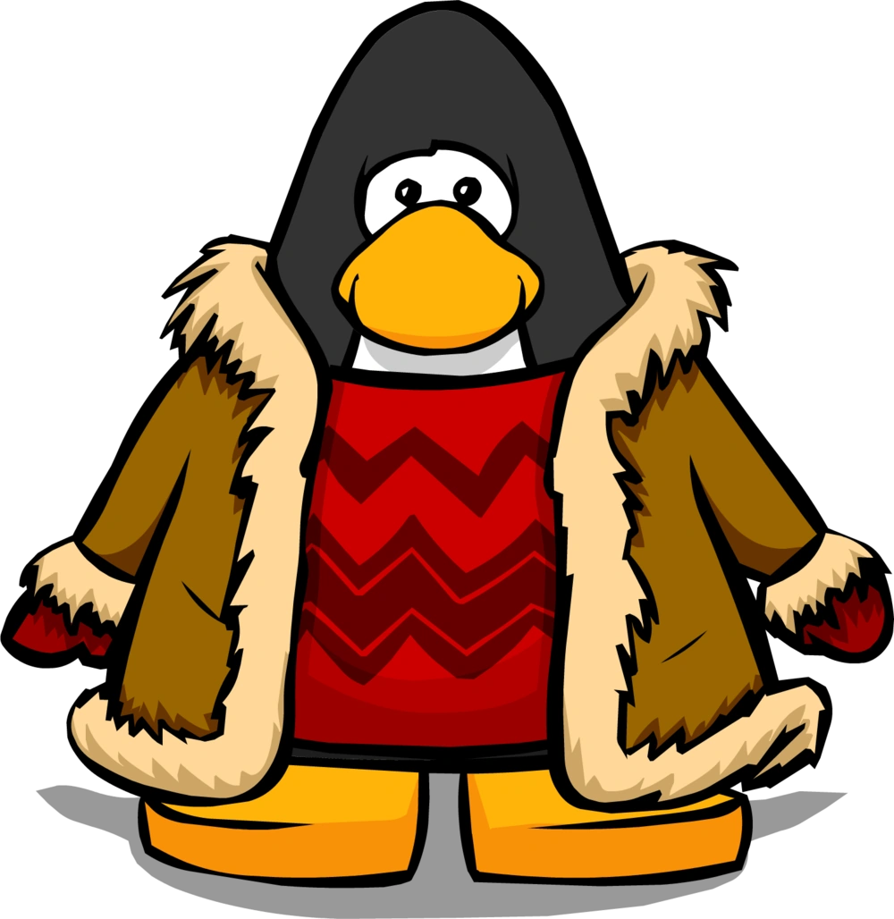 Red Suede Jacket | New Club Penguin Wiki | Fandom