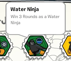 Water Ninja Stamp (Card-Jitsu Snow) | New Club Penguin Wiki | Fandom