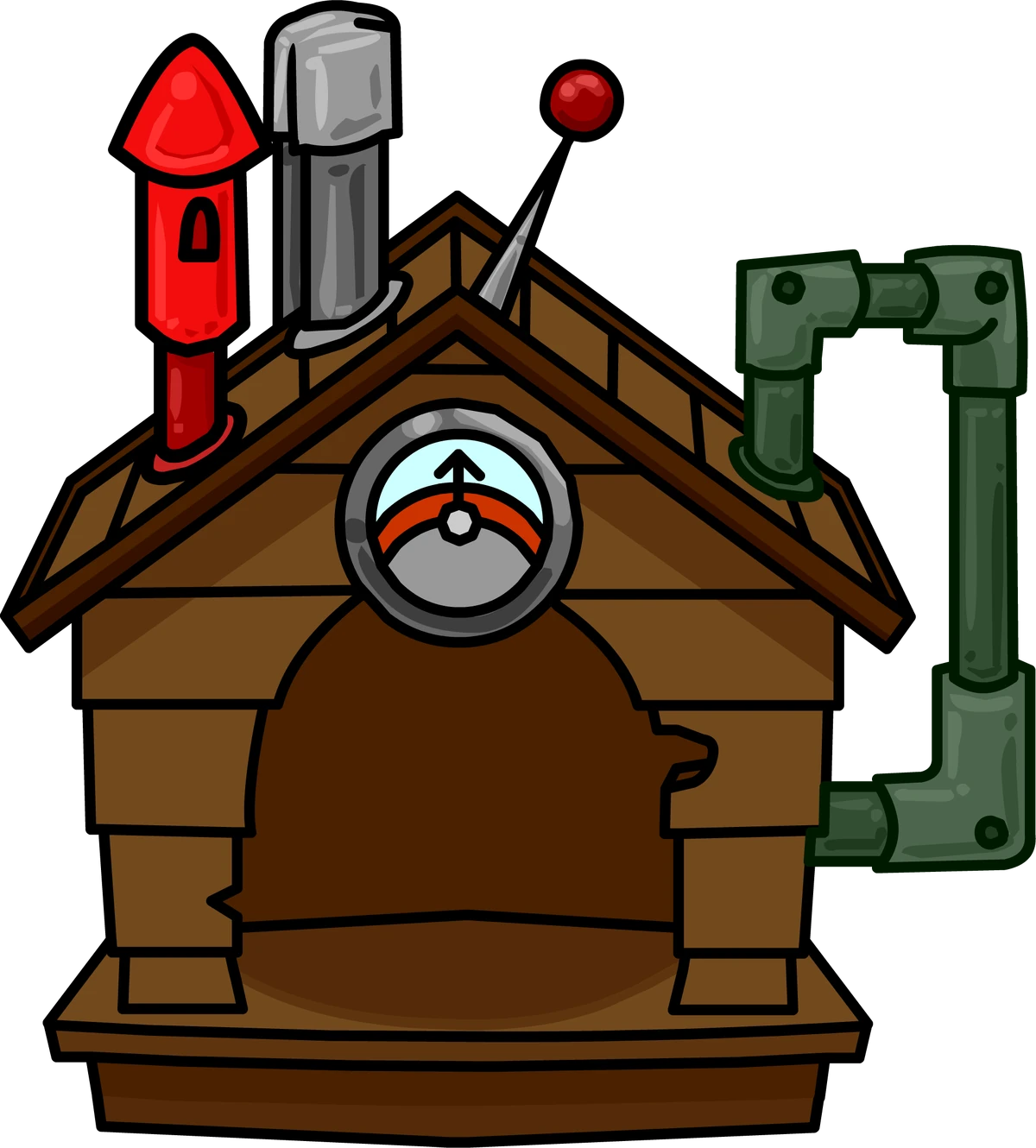 Brown Puffle House | New Club Penguin Wiki | Fandom