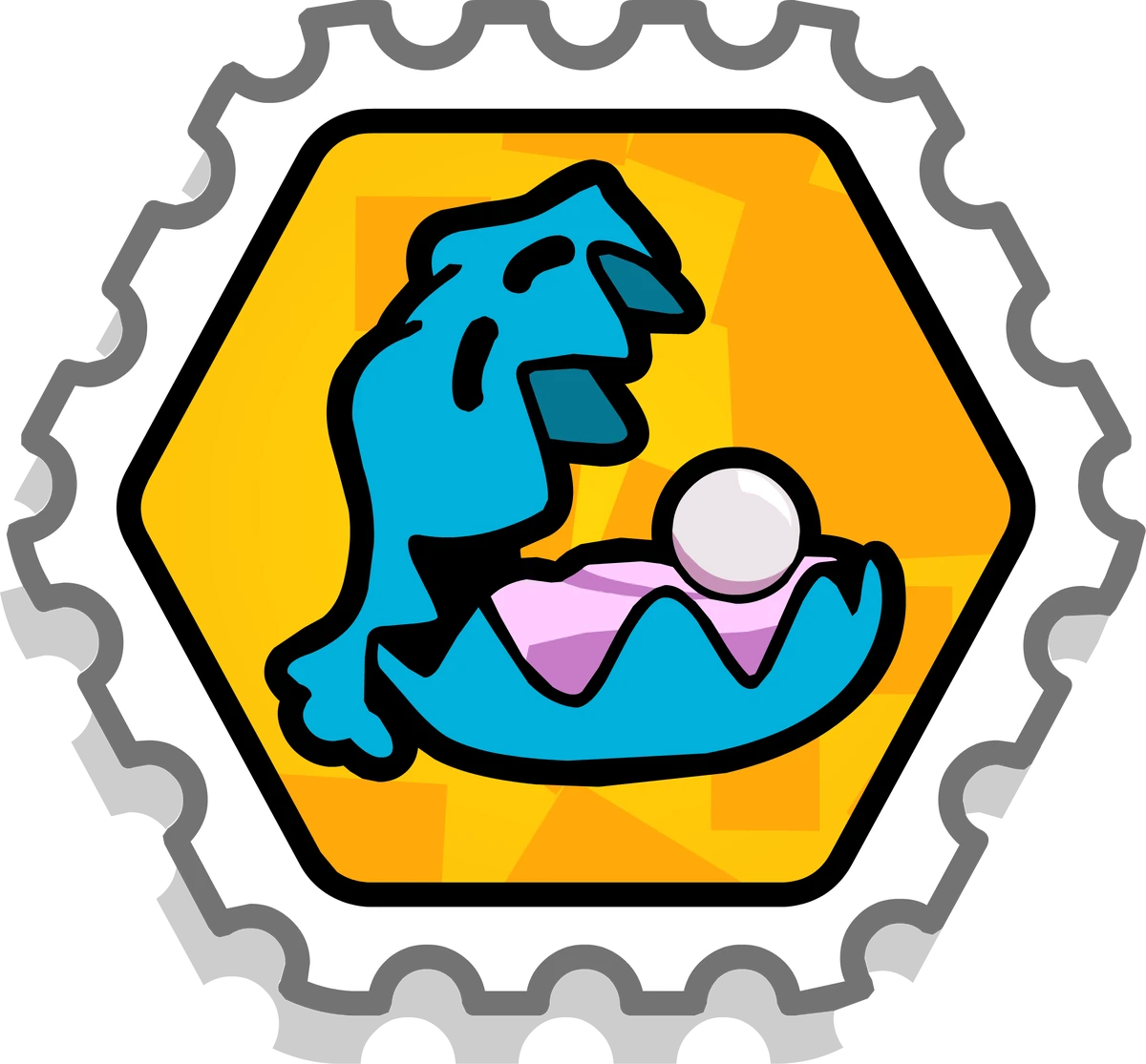 Clam Master Stamp | New Club Penguin Wiki | Fandom