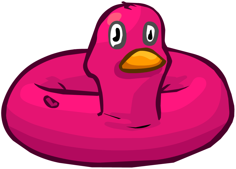 Pink Inflatable Duck | New Club Penguin Wiki | Fandom