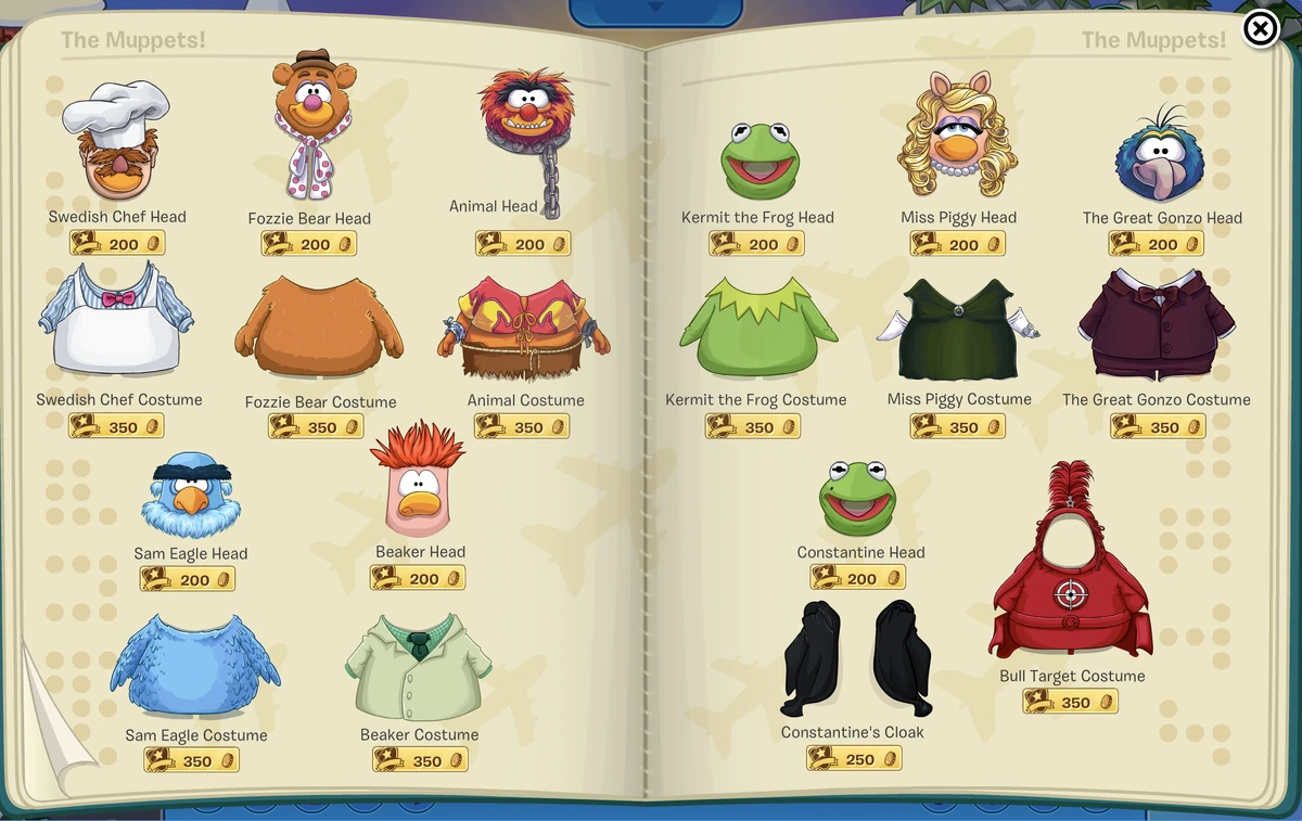 Muppets Passport | New Club Penguin Wiki | Fandom
