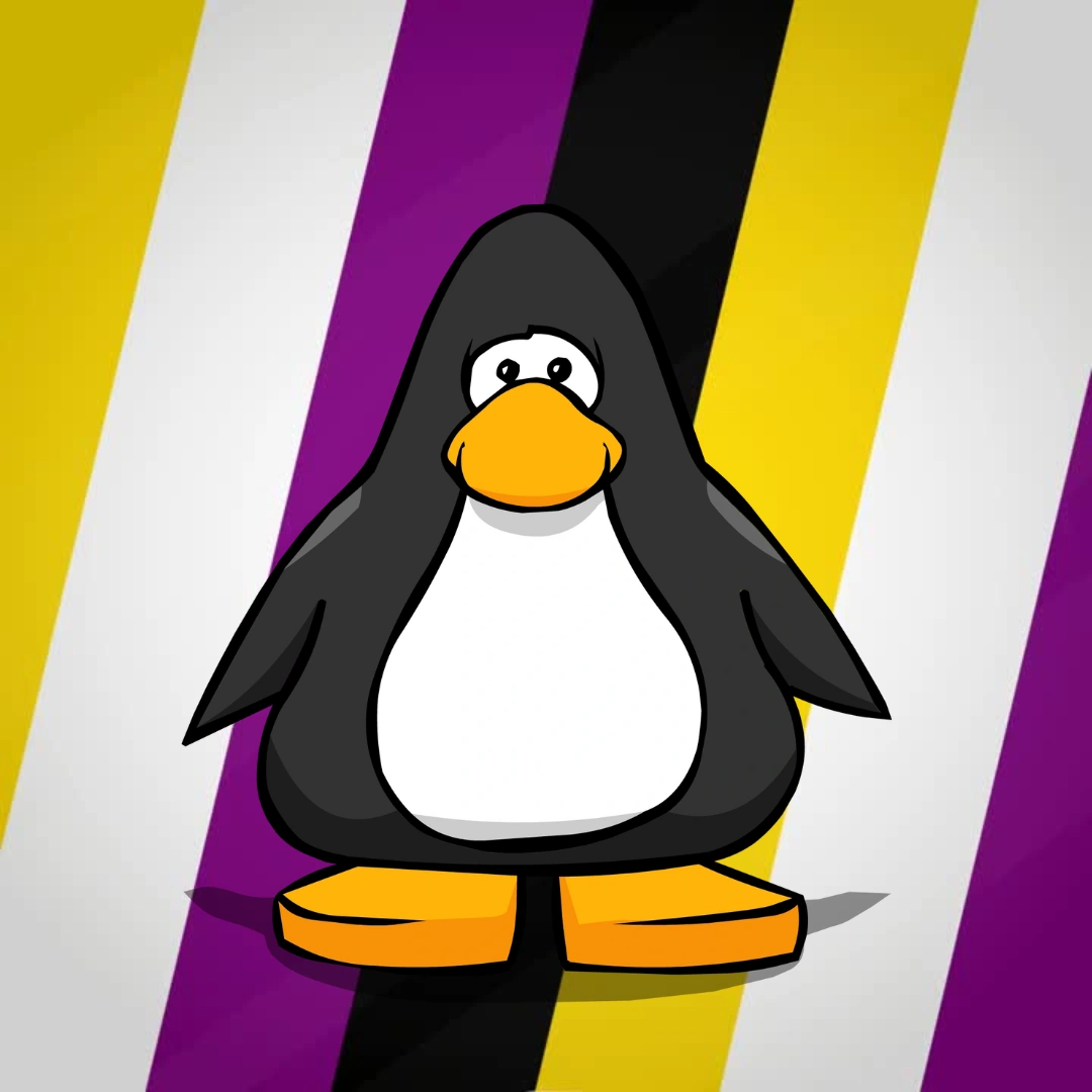 Nonbinary Pride Background | New Club Penguin Wiki | Fandom
