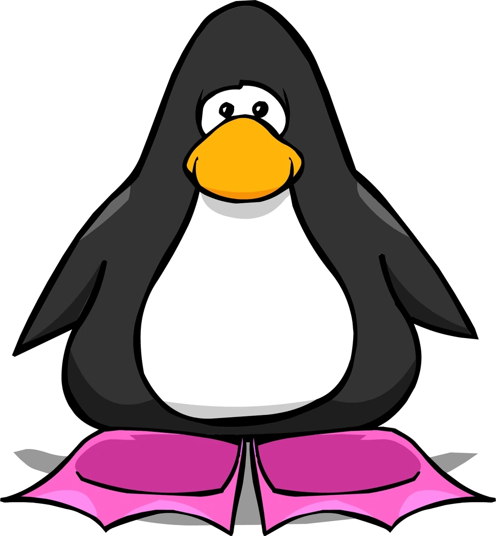 Pink Flippers | New Club Penguin Wiki | Fandom