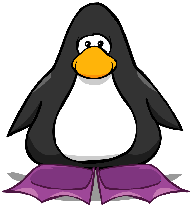 Purple Flippers | New Club Penguin Wiki | Fandom
