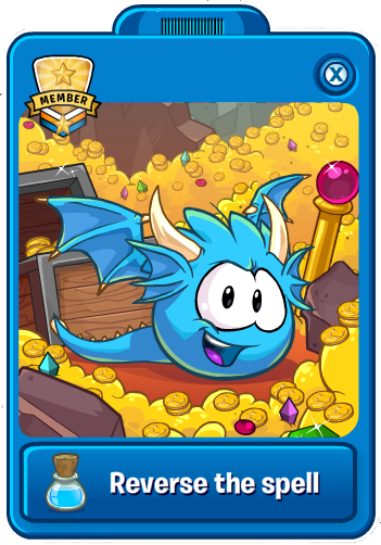 Blue Dragon Puffle | New Club Penguin Wiki | Fandom