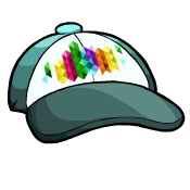 Rainbow Matrix Hat (Puffle Hat) | New Club Penguin Wiki | Fandom