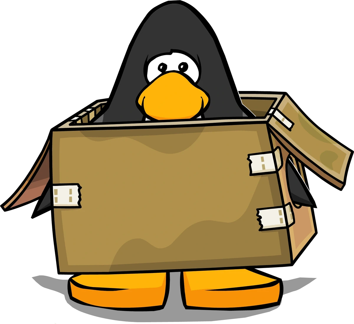 Box Costume | New Club Penguin Wiki | Fandom
