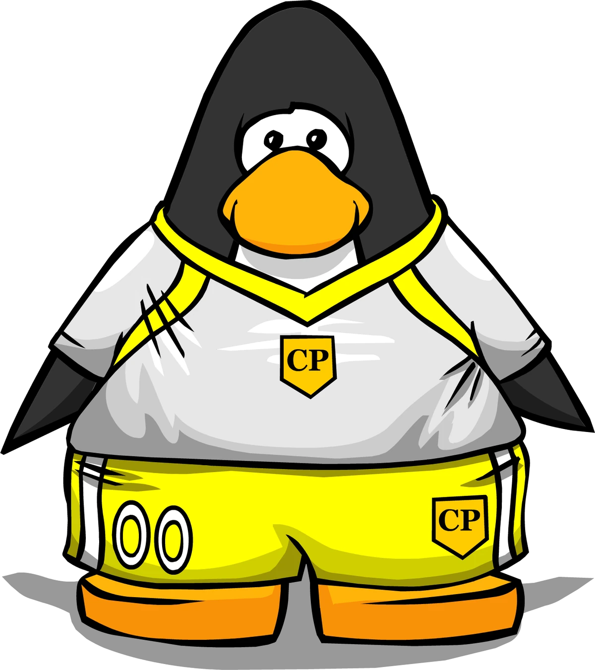 Yellow Away Soccer Jersey | New Club Penguin Wiki | Fandom