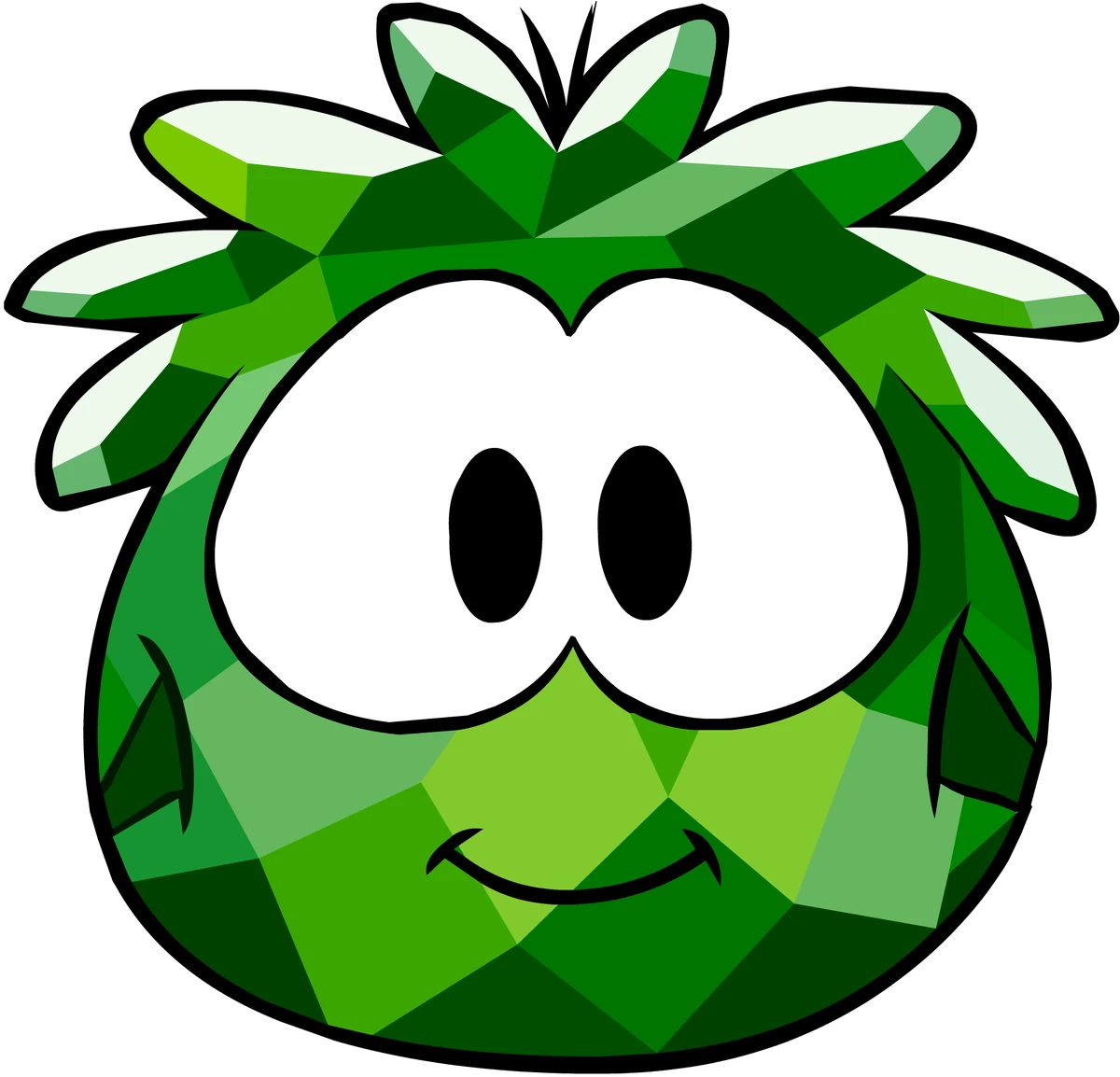 Green Crystal Puffle Costume | New Club Penguin Wiki | Fandom