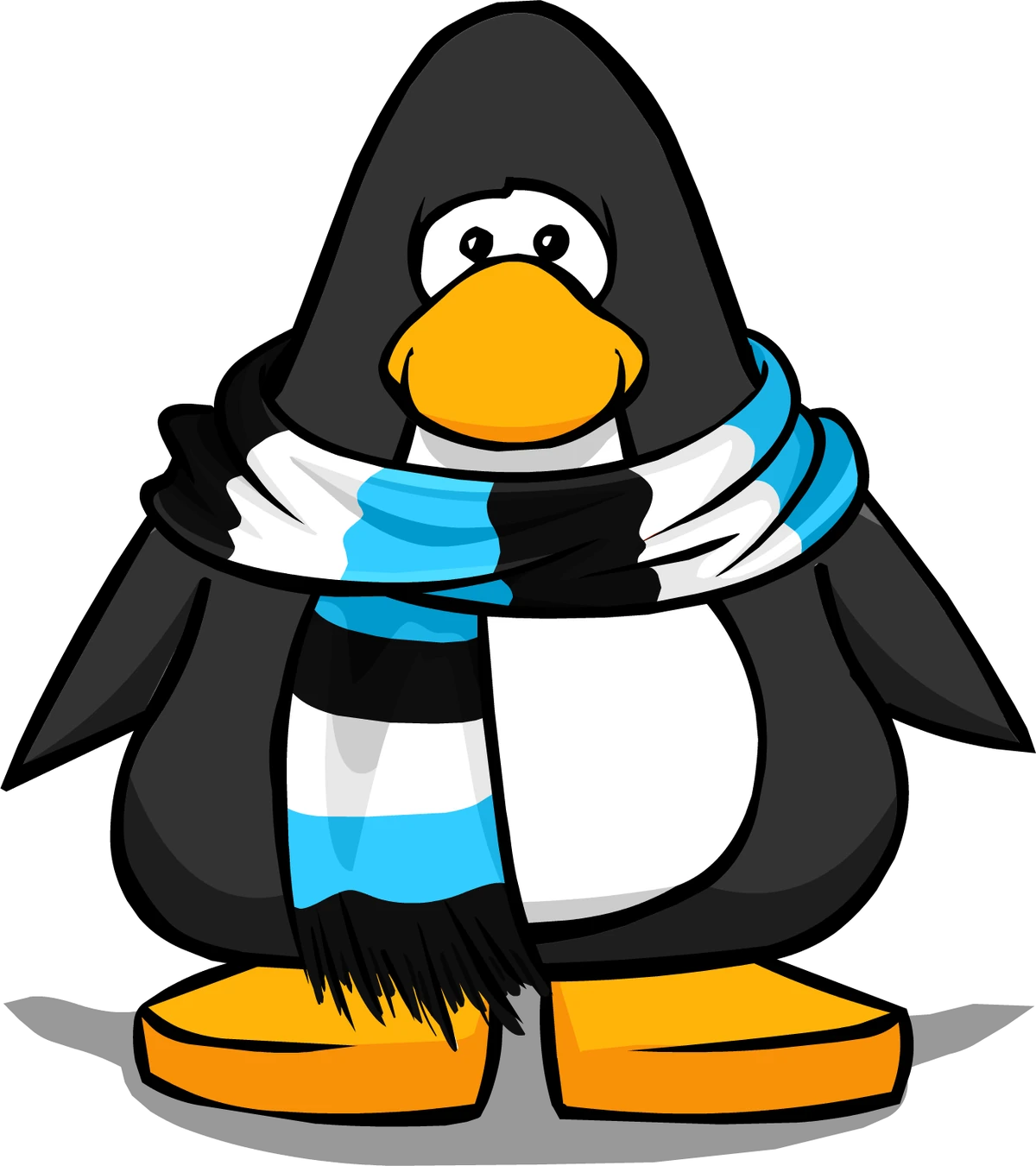 Blue Striped Scarf | New Club Penguin Wiki | Fandom