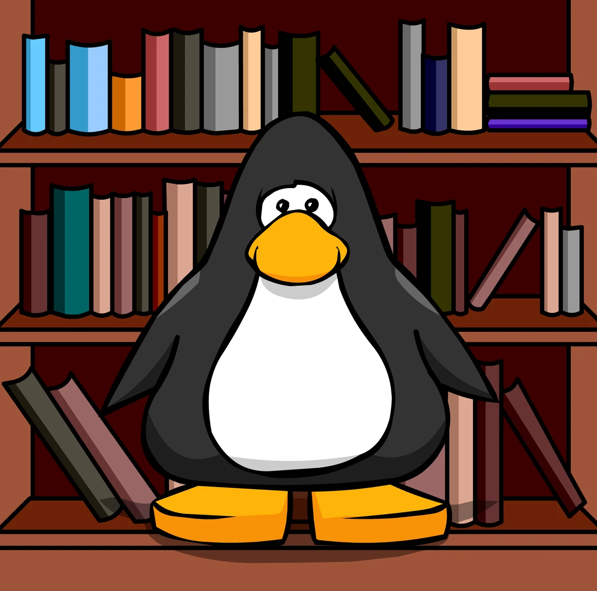 Bookshelves Background | New Club Penguin Wiki | Fandom