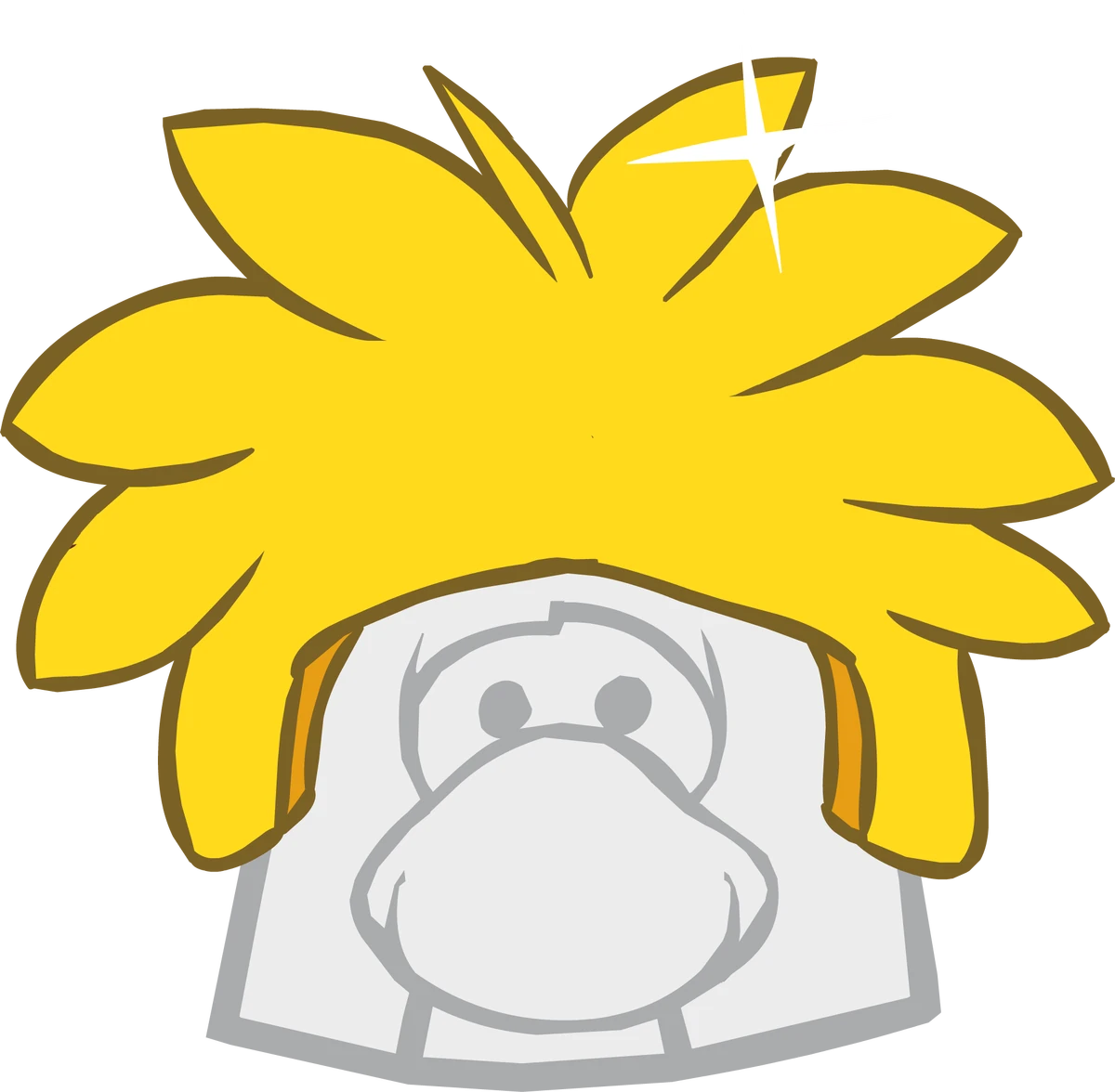 Gold Puffle Cap | New Club Penguin Wiki | Fandom