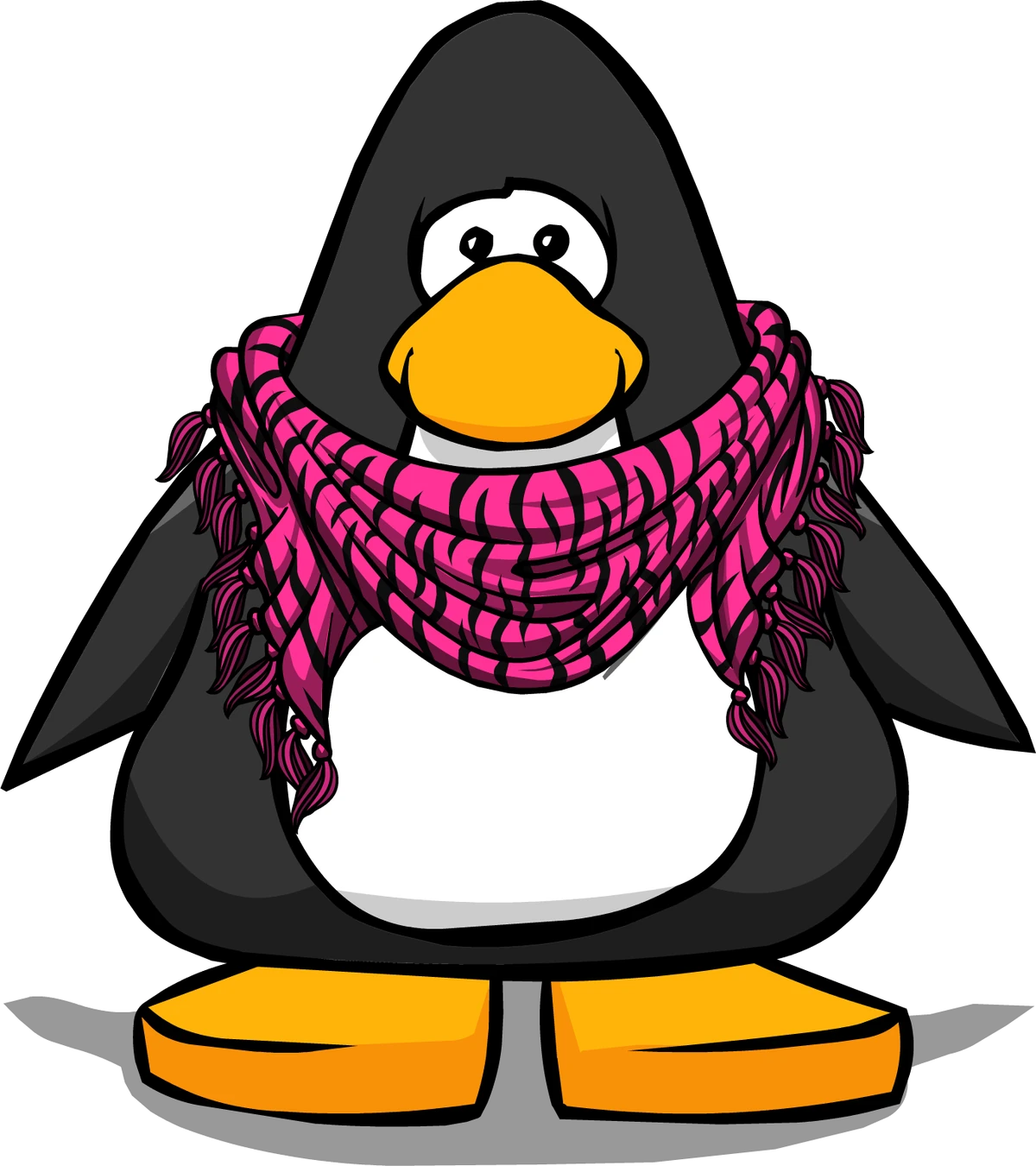 Pink Zebra Scarf | New Club Penguin Wiki | Fandom