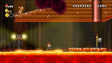Volcano Rapids | Newer Super Mario Bros. Wiki | Fandom