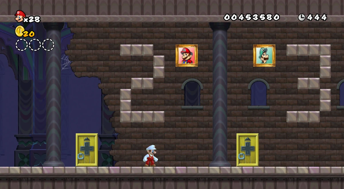 World 1-Castle (Newer: Holiday Special) | Newer Super Mario Bros. Wiki ...