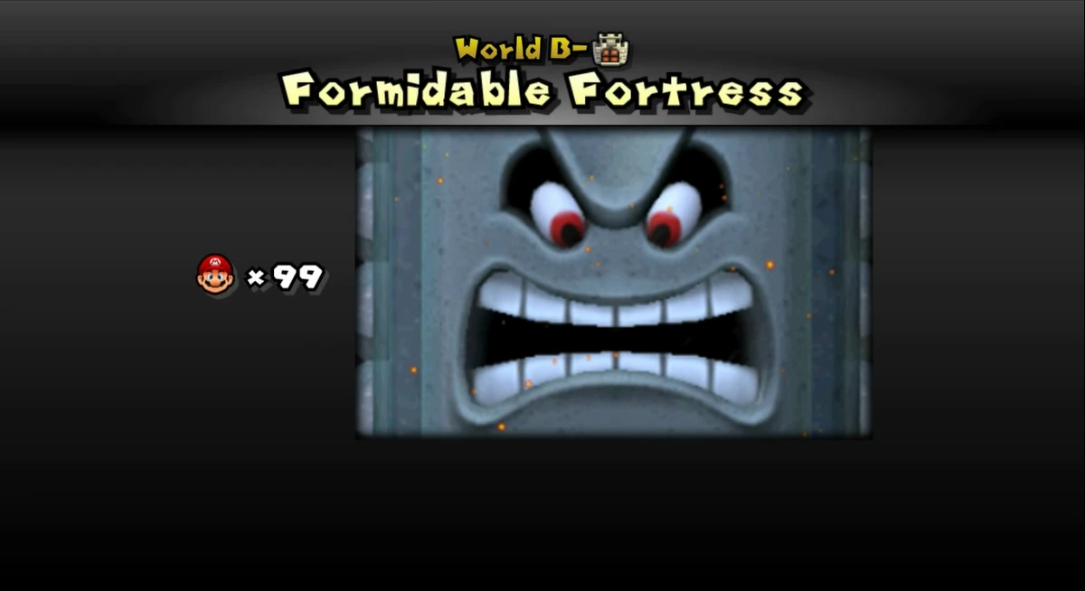 Formidable Fortress | Newer Super Mario Bros. Wiki | Fandom