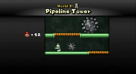 Pipeline Tower | Newer Super Mario Bros. Wiki | Fandom