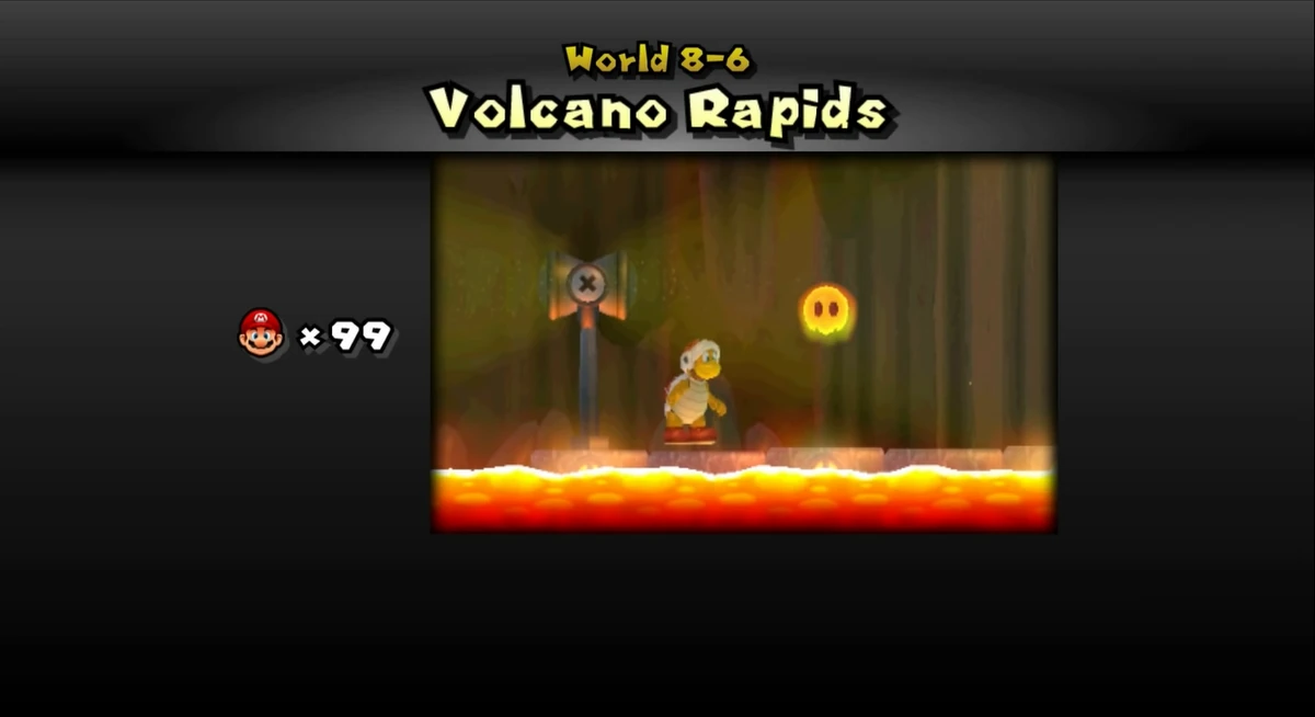 Volcano Rapids | Newer Super Mario Bros. Wiki | Fandom