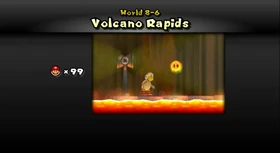 Volcano Rapids | Newer Super Mario Bros. Wiki | Fandom