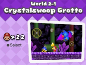 Crystalswoop Grotto | Newer Super Mario Bros. Wiki | Fandom