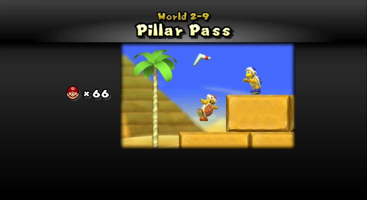 Pillar Pass | Newer Super Mario Bros. Wiki | Fandom