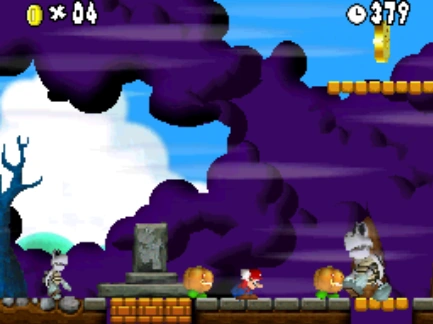 Unused Graveyard Level | Newer Super Mario Bros. Wiki | Fandom