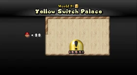 Yellow Switch Palace | Newer Super Mario Bros. Wiki | Fandom