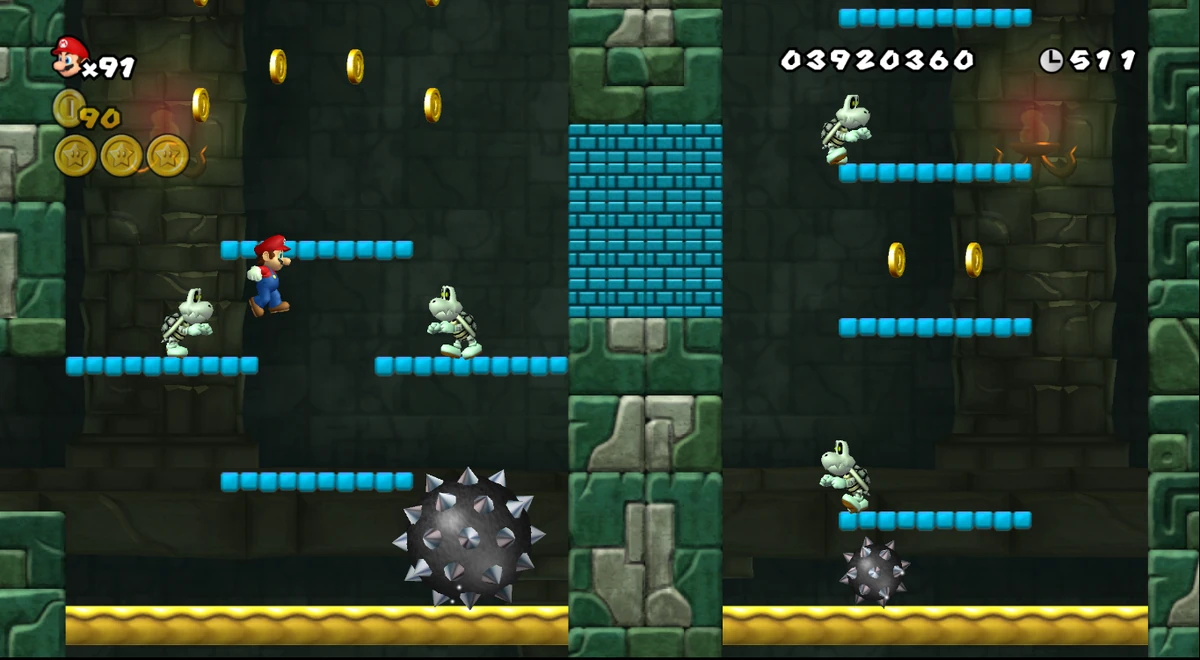 World 5-Tower (Another Super Mario Bros. Wii) | Newer Super Mario Bros ...