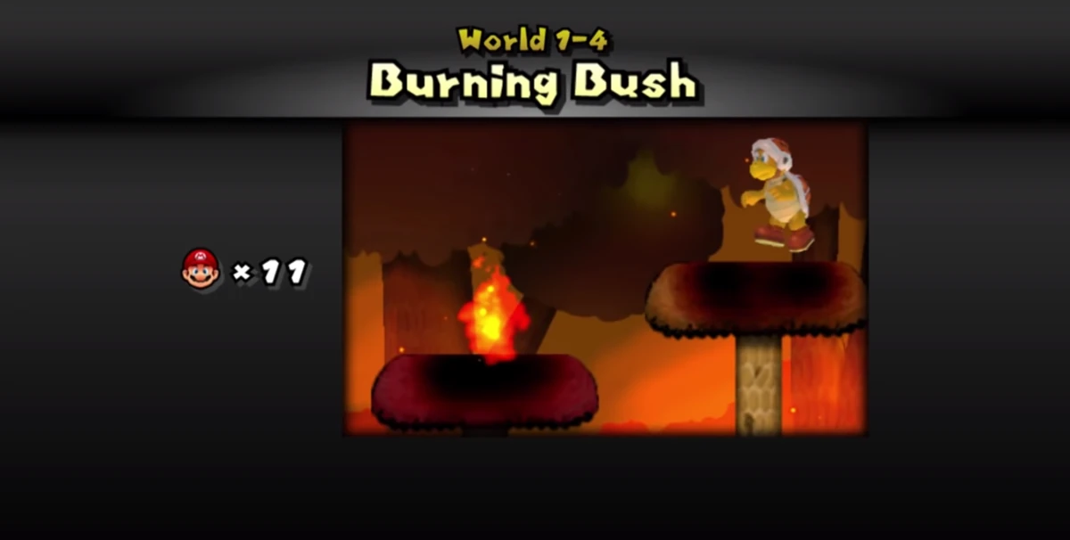 Burning Bush | Newer Super Mario Bros. Wiki | Fandom