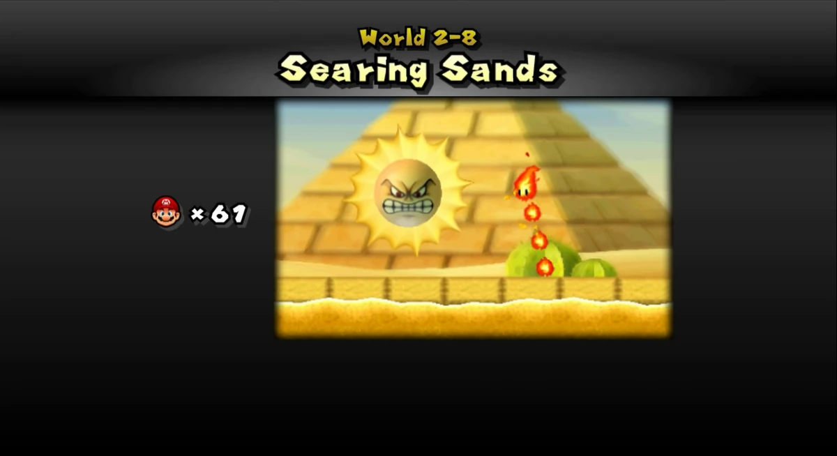 Searing Sands | Newer Super Mario Bros. Wiki | Fandom