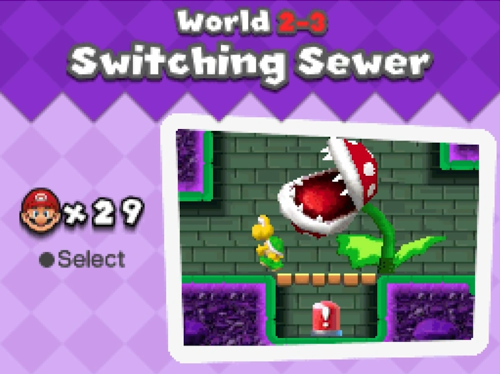 Switching Sewer | Newer Super Mario Bros. Wiki | Fandom