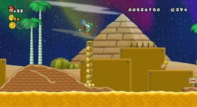 World 2-2 (Newer: Summer Sun) | Newer Super Mario Bros. Wiki | Fandom