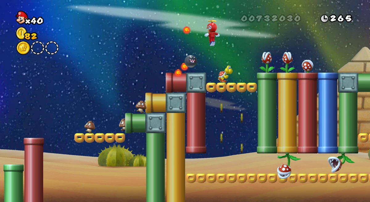 World 2-7 (Newer: Summer Sun) | Newer Super Mario Bros. Wiki | Fandom