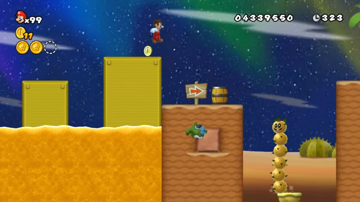 World 9-2 (Another Super Mario Bros. Wii) | Newer Super Mario Bros ...