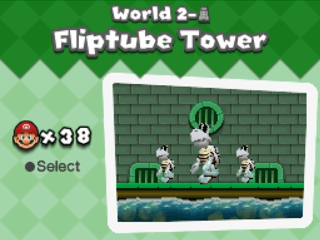 Fliptube Tower | Newer Super Mario Bros. Wiki | Fandom