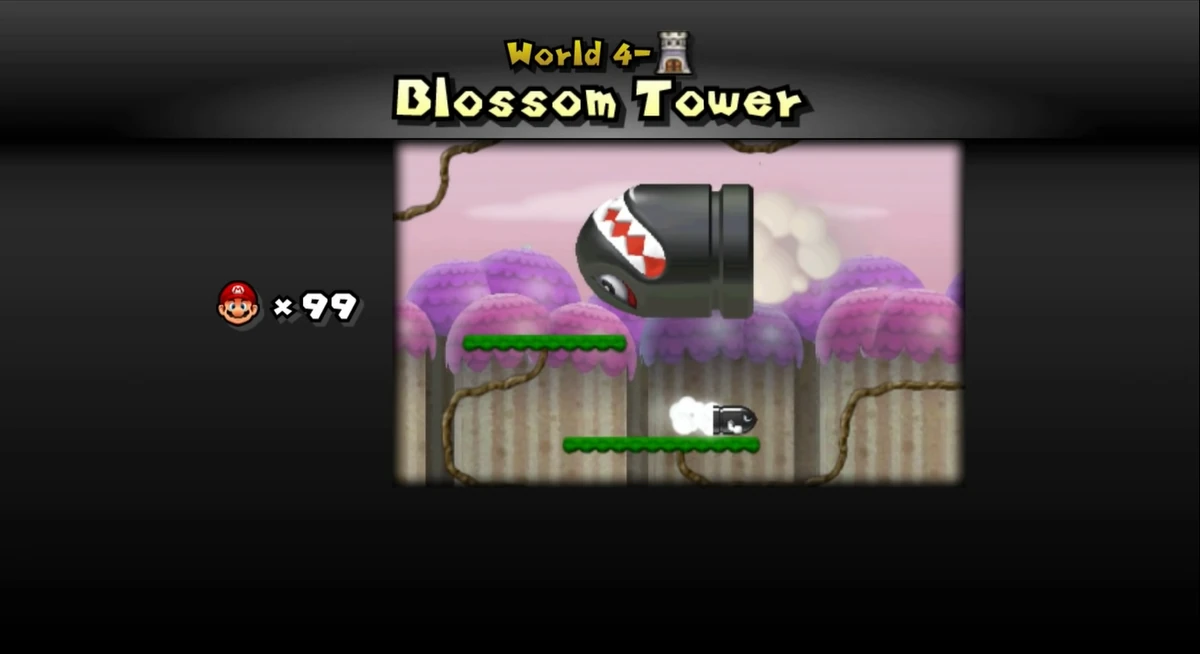 Blossom Tower | Newer Super Mario Bros. Wiki | Fandom