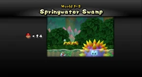 Springwater Swamp | Newer Super Mario Bros. Wiki | Fandom
