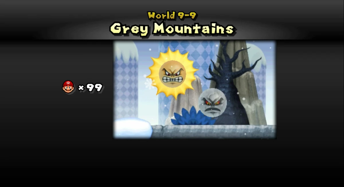 Grey Mountains | Newer Super Mario Bros. Wiki | Fandom