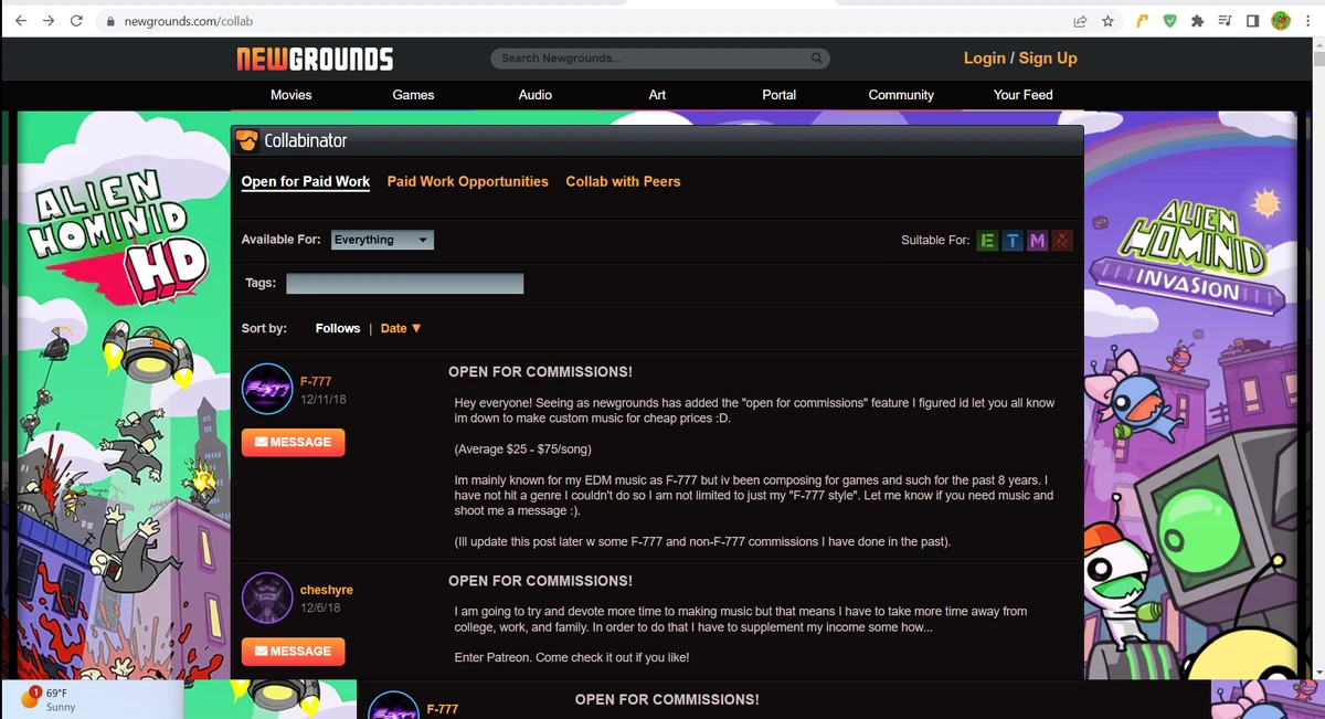 The Collabinator | Wikigrounds, the free Newgrounds encyclopedia | Fandom