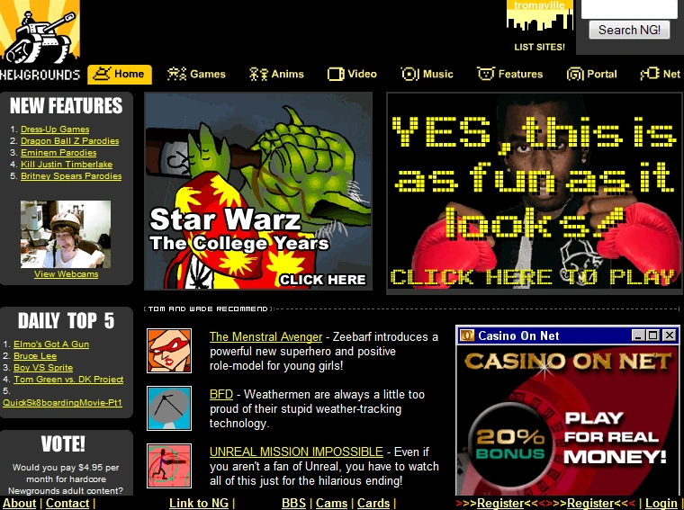 Redesigns | Wikigrounds, the free Newgrounds encyclopedia | Fandom